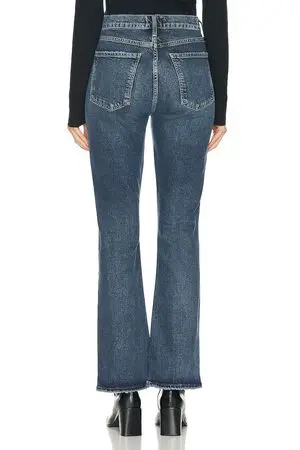 AGOLDE Nico High Rise Slim Boot Jeans - Captivate