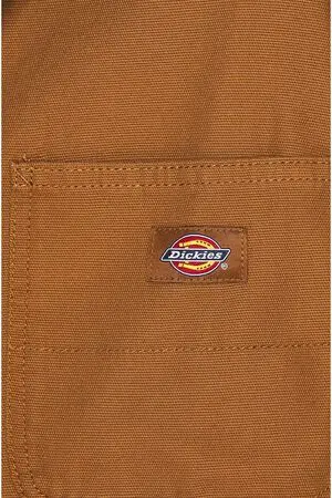 Dickies Duck Canvas Long Sleeve Shirt In Brown