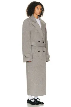 HELSA Bold Shoulder Long Coat