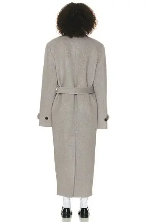 HELSA Bold Shoulder Long Coat
