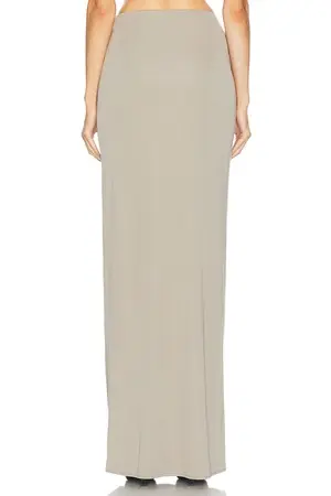HELSA Matte Jersey Slim Skirt