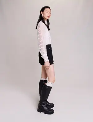 Maje Sheer Shirt