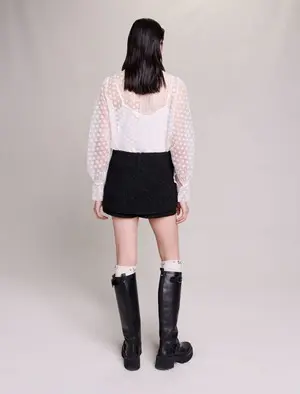 Maje Sheer Shirt