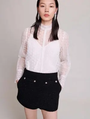 Maje Sheer Shirt