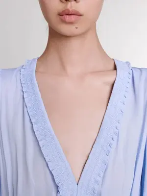 Maje Ruffled Dress