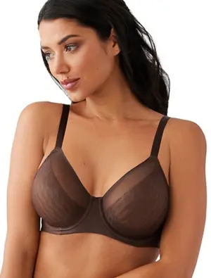 Wacoal Elevated Allure Underwire Bra - Hot Fudge