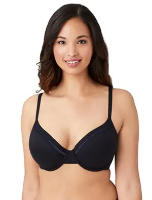 Wacoal Perfect Primer Underwire T-shirt Bra Sand Black