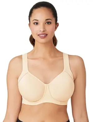 Wacoal Lindsey Sport Contour Underwire Bra - Sand