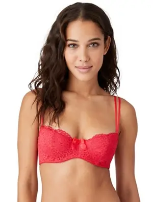 Wacoal B.tempt'd Ciao Bella Balconette Bra - Watermelon