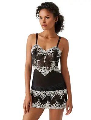 Wacoal Embrace Lace Chemise /night Sky - Black