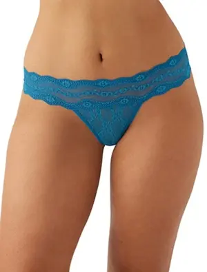 Wacoal Lace Kiss Thong - Faience