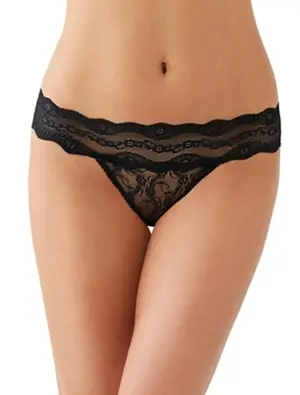 Wacoal Lace Kiss Thong - Night