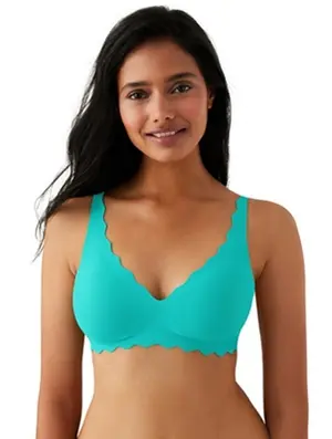 Wacoal B.wow'd Wire Free Bra Night Water Garden