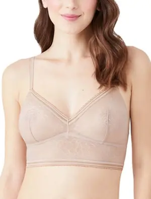 Wacoal Etched In Style Bralette - Au Natural