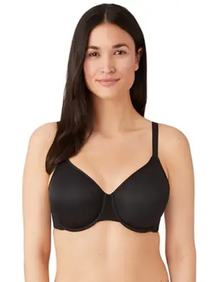 Wacoal Back Appeal Minimizer Bra Rose Dust Black
