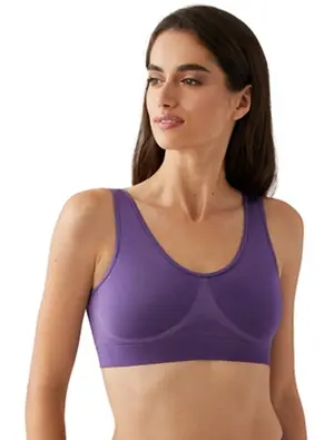 Wacoal B-smooth Wire Free Bralette Sand Grape Compote