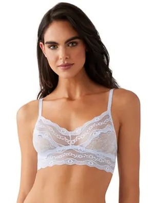 Wacoal B.tempt'd Lace Kiss Bralette Country Blue Heather