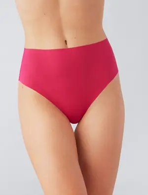 Wacoal B.bare Hi-waist Thong - Cerise