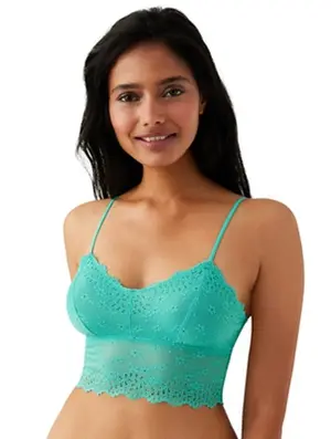 Wacoal Inspired Eyelet Bralette - Water Garden