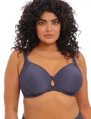 Wacoal Elomi Charley Underwire Molded Spacer Bra - Storm