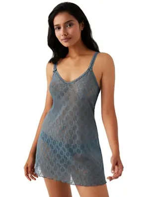 Wacoal Lace Kiss Chemise - Stormy Weather