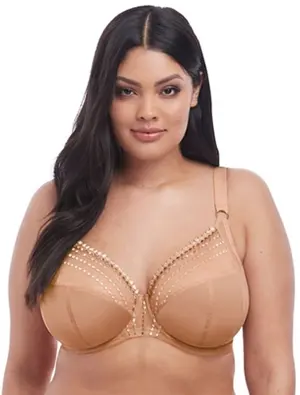 Wacoal Elomi Matilda Underwire Plunge Bra - Cafe Au Lait