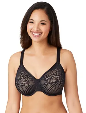 Wacoal Visual Effects Minimizer Bra - Black