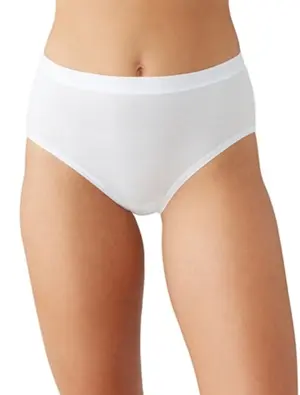 Wacoal Understated Cotton Brief - White