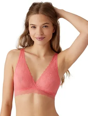 Wacoal No Strings Attached Bralette - Tea Rose