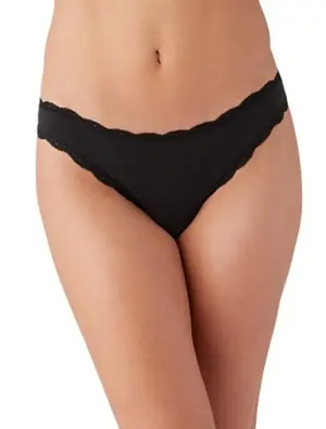 Wacoal B.tempt'd Inspired Eyelet Thong Raspberry Sorbet Night