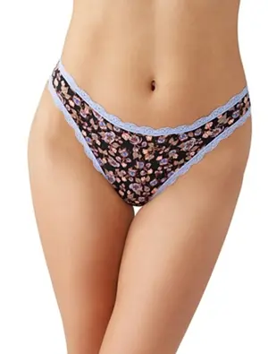Wacoal Inspired Eyelet Thong Night Vintage Floral