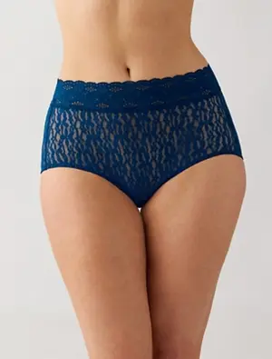 Wacoal Halo Lace Brief - Poseidon