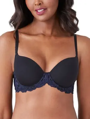 Wacoal Instant Icon T-shirt Bra Black/eclipse - Black Eclipse