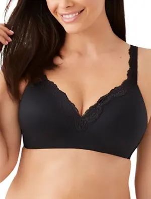 Wacoal Softly Styled Wire Free T-shirt Bra - Black