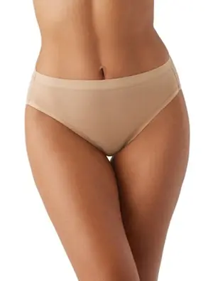 Wacoal Understated Cotton Hi-cut - Praline