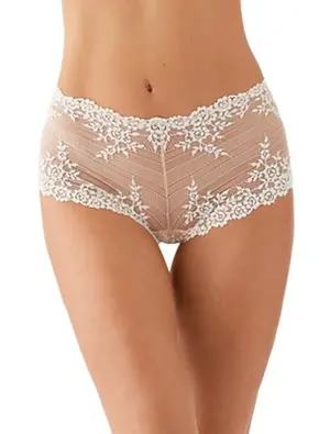 Wacoal Embrace Lace Boyshort Sand/ivory - Sand Ivory
