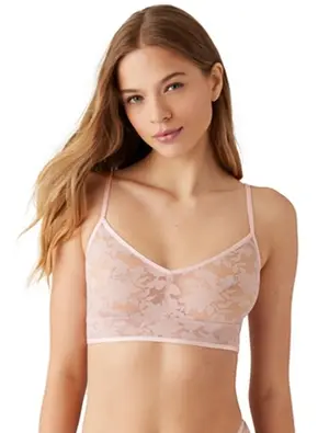 Wacoal Shadow Scene Bralette Mood Indigo Blush Pink