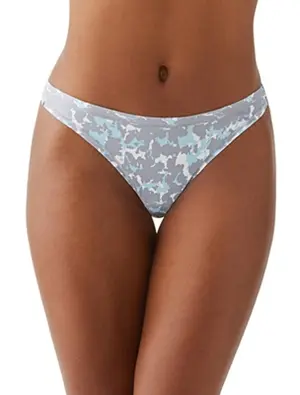 Wacoal Future Foundation Thong Au Natural Dream Blue Gray Camouflage