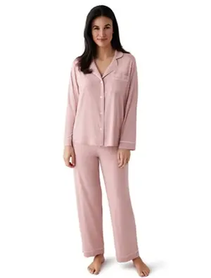 Wacoal Lease To Lounge Pajama Set - Blush Pink