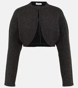 Alaïa Wool-blend Shrug