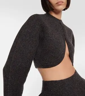 Alaïa Wool-blend Shrug