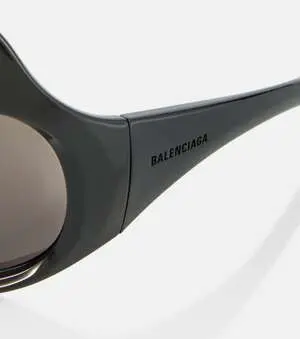 Balenciaga Gotham Cat-eye Sunglasses - Black