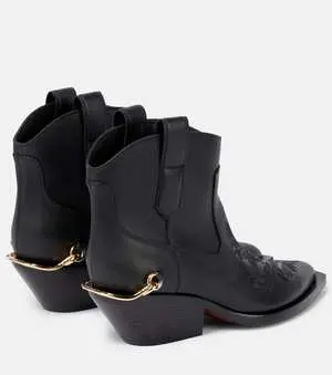 Zimmermann Duncan Leather Ankle Boots