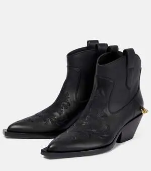 Zimmermann Duncan Leather Ankle Boots