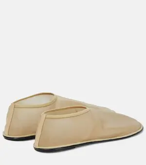 THE ROW Mesh Flats - Beige