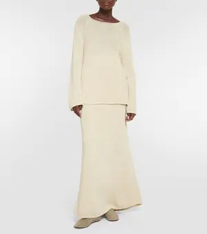 THE ROW Mesh Flats - Beige