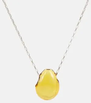 Isabel Marant Bubble Pendant Necklace - Yellow