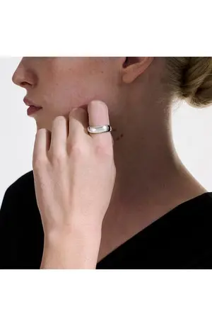 John Hardy Surf Band Ring - Silver
