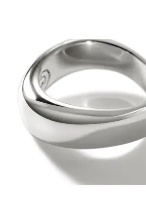 John Hardy Surf Band Ring - Silver