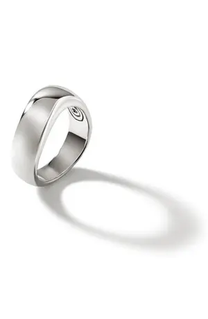 John Hardy Surf Band Ring - Silver